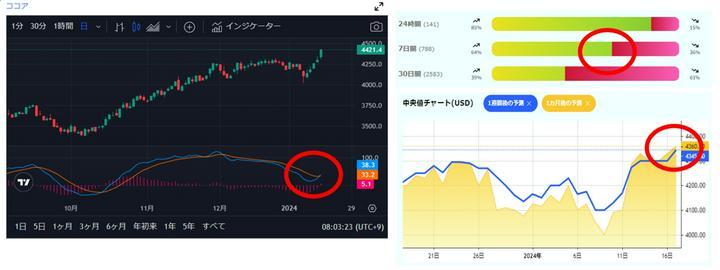 注目チャート ココア ... | ルピナス | PostPrime